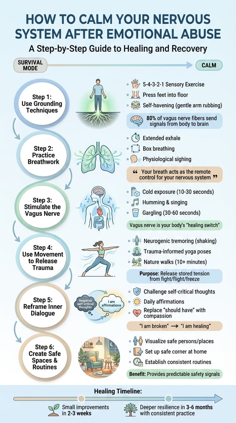 How to Calm Your Nervous System After Emotional Abuse