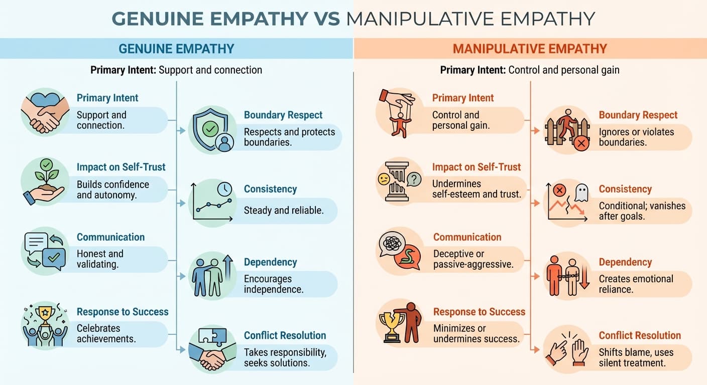 Empathy vs. Manipulation: Key Differences