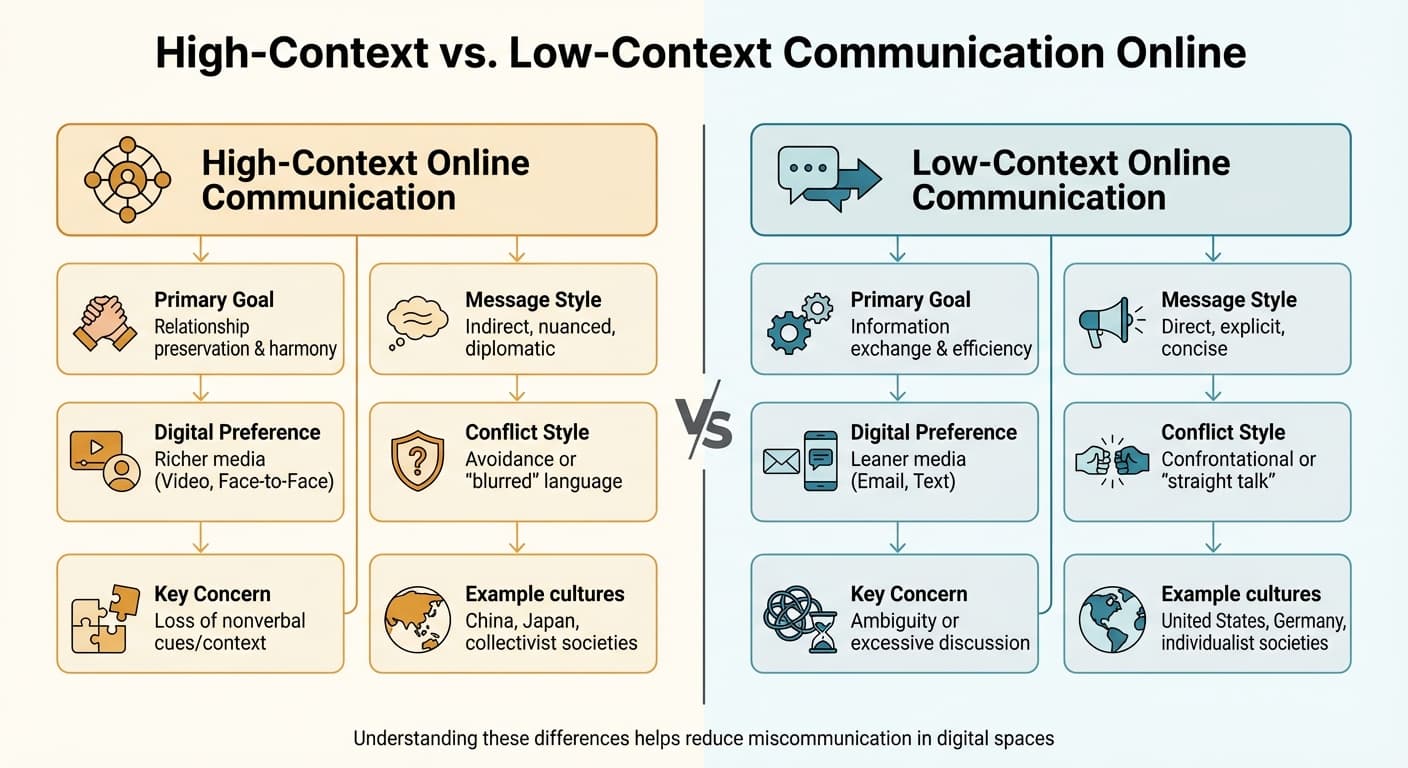 How Culture Impacts Online Communication Styles